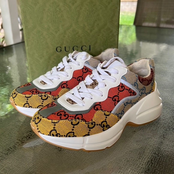 Gucci | Shoes | Gucci Rhyton Multicolor Sneakers | Poshmark